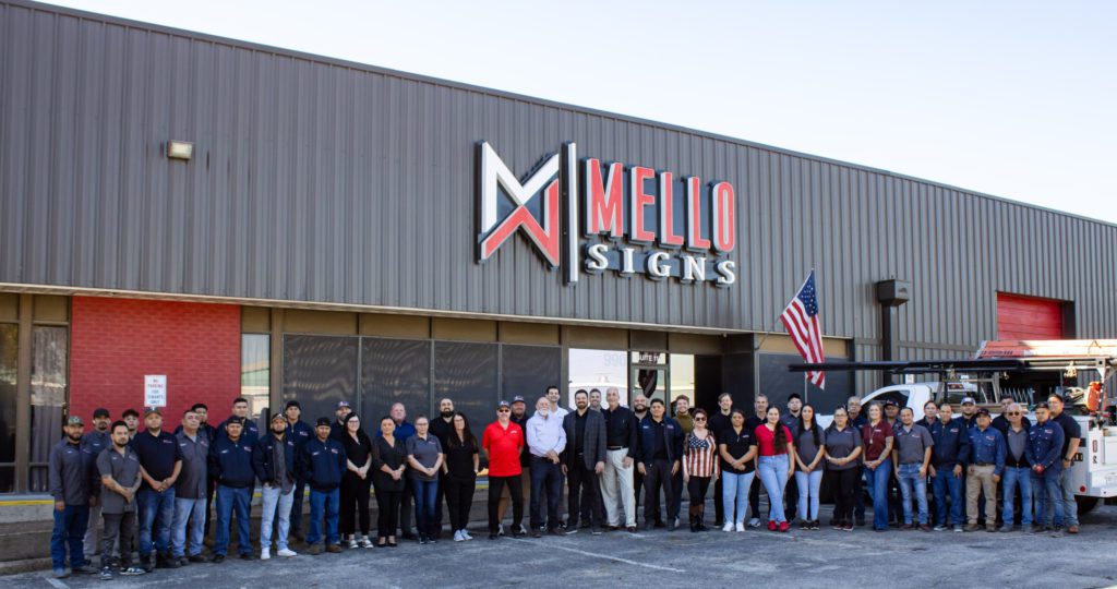 Best Sign Company Fort Worth, TX | Mello Signs | #1 Signage Shop Near Me